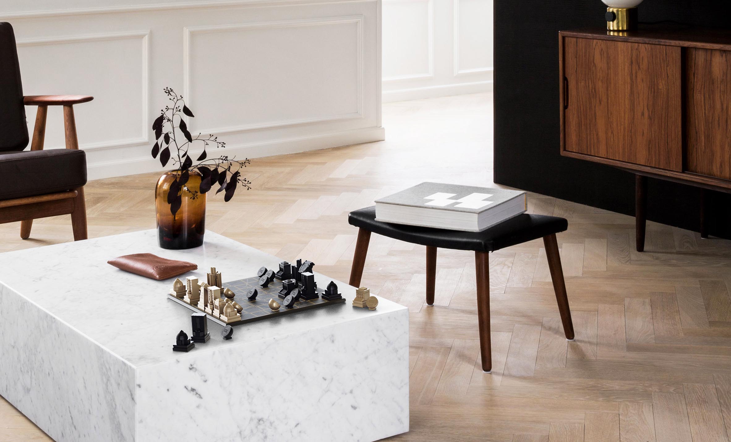 Luxury Chess Sets | Bronze, Steel & Marble | Skyline Chess®